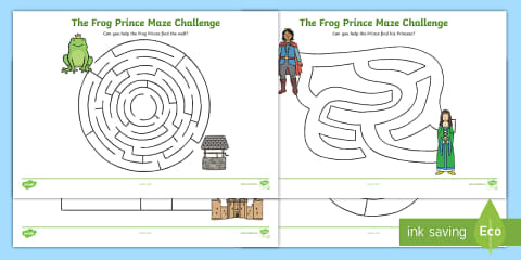 The Frog Prince Word Mat