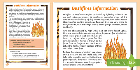Bushfires and Floods Activity Pack - AC9HS5K05, Year 5, Australian ...