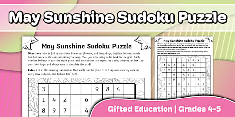 National Park Road Trip Logic Puzzle for Gifted Education | 2nd-3rd Grade