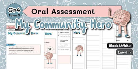Grade 4 English FAL – Term 3 – The Tall Giraffe Test – Assessment Sheet ...