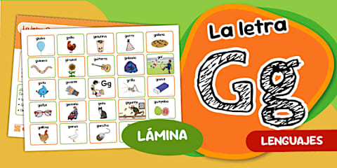 Lámina: La letra Pp