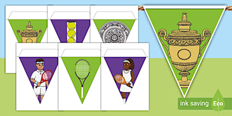 Tennis Colouring | Wimbledon | Twinkl