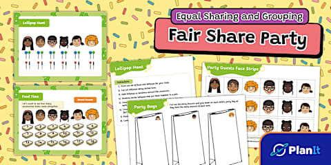 Marbles Equal Sharing