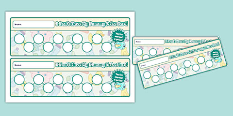 Activities for Getting Rid of the Dummy