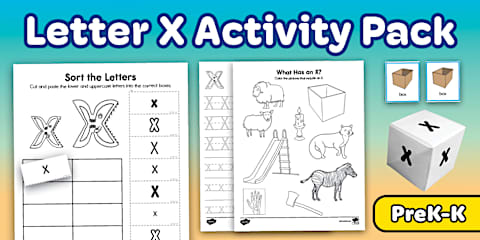 x Phonics Worksheet