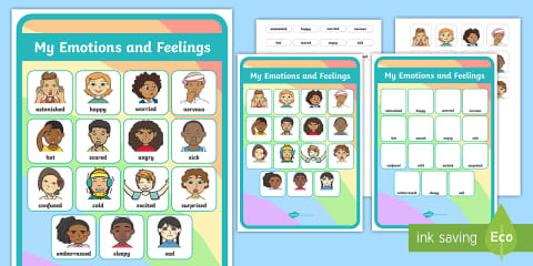 Feelings Worksheet for ELL