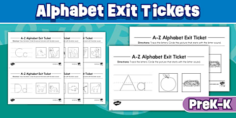 Kindergarten Main Idea Exit Ticket