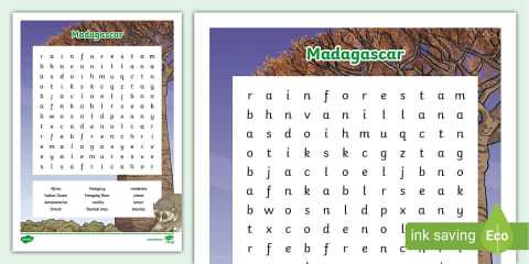 KS2 Madagascar Fact File
