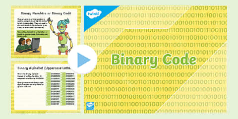 KS2 Pixel Art: Binary Code - Twinkl, Computing