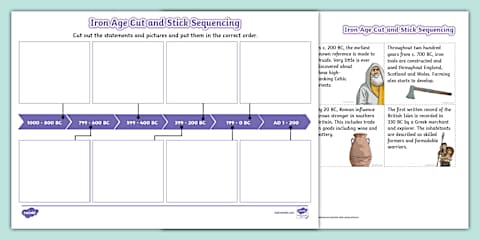 Design an Iron Age Village Worksheet