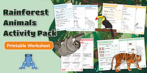 Asian Animals Topic Word Search