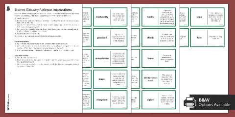 Grassland Biome Fact File | Environments and Adaptations