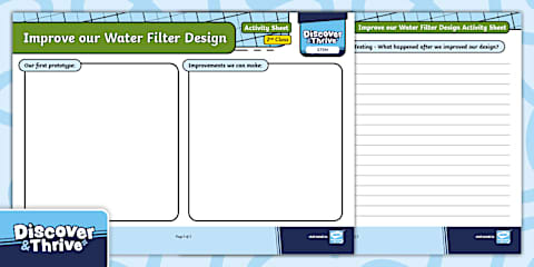 STEM Challenge Water Filter PowerPoint