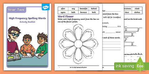 Year 2 Independent Maths & English Work Booklet 1