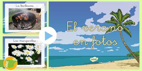 Tarjetas de vocabulario: Verano
