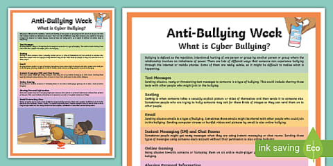 Bullying - Understand, Prevent and Respond Classroom Poster