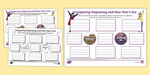 How to Spell Hogmanay Activity Sheet