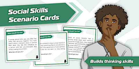 What Would You Do? Social Scenario Discussion Cards