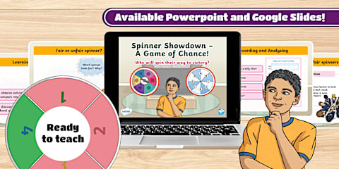 Digital Interactive Spinner PowerPoint