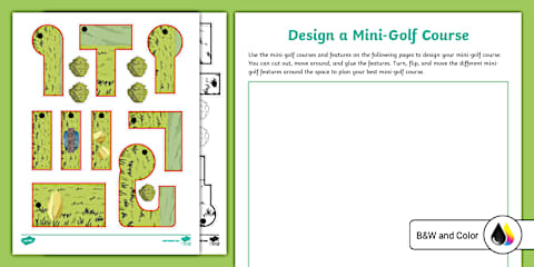Design a Mini Golf Course