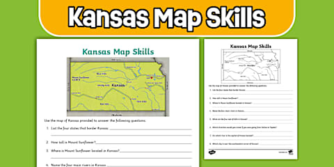 Kansas Symbols Activity Booklet