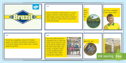 Brazil Leaflet Template