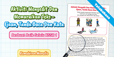 Aktiviti Membina Ayat Berdasarkan Gambar - Suku Kata KVK KVV