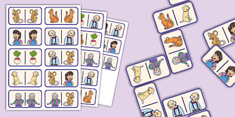 Enormous Turnip Matching Cards and Board - the enormous turnip ...