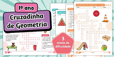 Avaliação diagnóstica de Matemática para 1º ano- Geometria