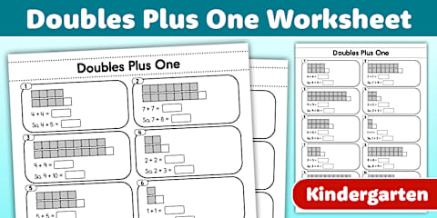 Kindergarten Zoo Addition Within 10 Worksheet