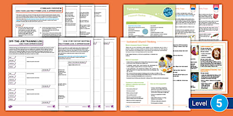 Level 5 Early Years Lead Practitioner Observation Session Plan Template