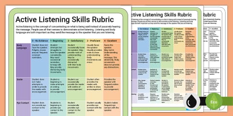 Editable Self Reflection Single Point Rubric