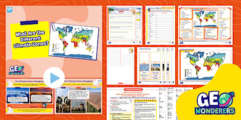 Twinkl Symbols: Geo Wonderers KS2: Climate Zones and Biomes - South ...