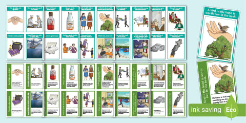 Proverbs and Idioms Crossword Puzzle