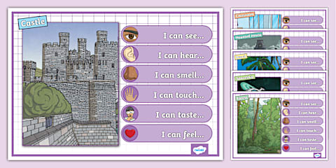 Show, Don’t Tell Five Senses Writing Activity