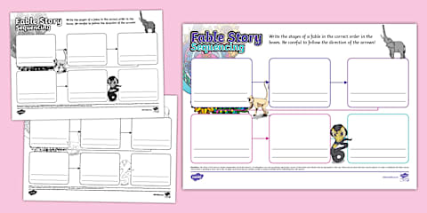 Finish the Fable Fill in the Gaps Handwriting Practice (Ages 5 - 7)