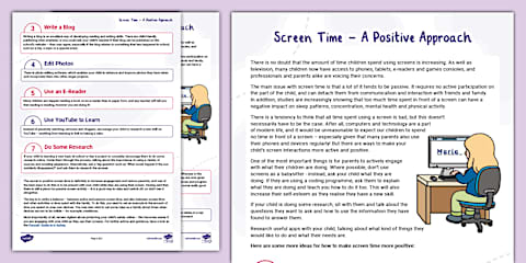 Screen Time Guidance