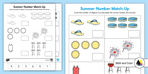 Summer Math Activities for Preschoolers | Twinkl USA