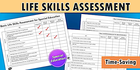 Life Skills - Worksheet: How to Sweep a Floor