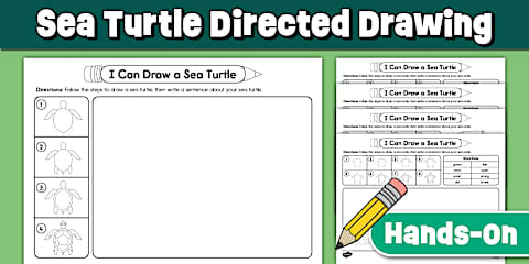 Ladybug Directed Drawing | Printable Draw and Write Worksheets
