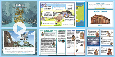 Create a Travel Brochure for Ancient Greece for 6th-8th Grade