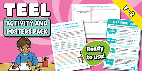 TEEL Paragraphing A4 Display Poster