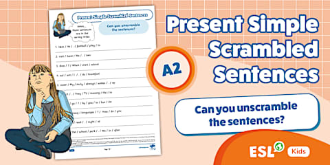 ESL 'Find Someone Who...' Present Simple Activity [Kids, A2]