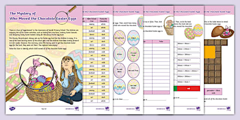 Year 4 Easter Maths Activity Booklet