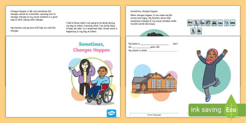 Dealing with Change Activity - PSHE Strategies and Ideas