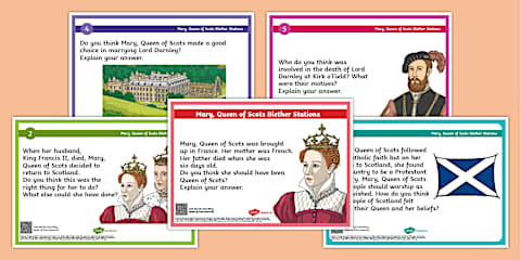 Mary, Queen of Scots Word Search
