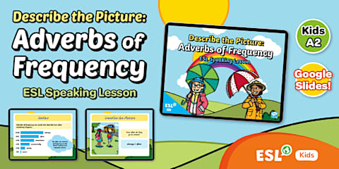 ESL Adverbs of Frequency Board Game [Kids, A1]