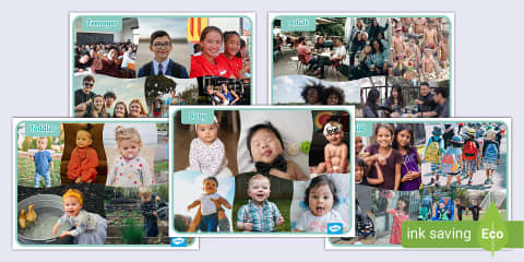 Growing Up Display Posters