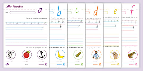 Interactive PDF: Phonics Home Learning Activity Booklet Level 2 Book 1