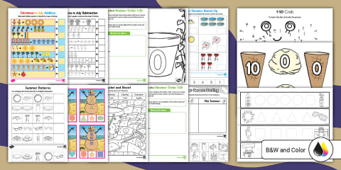Early Childhood Summer Literacy Activity Pack